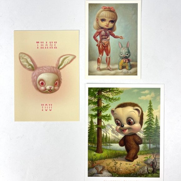 Mark Ryden | Art | Mark Ryden 3 Postcard Print Bundle Brown Bear Inside ...